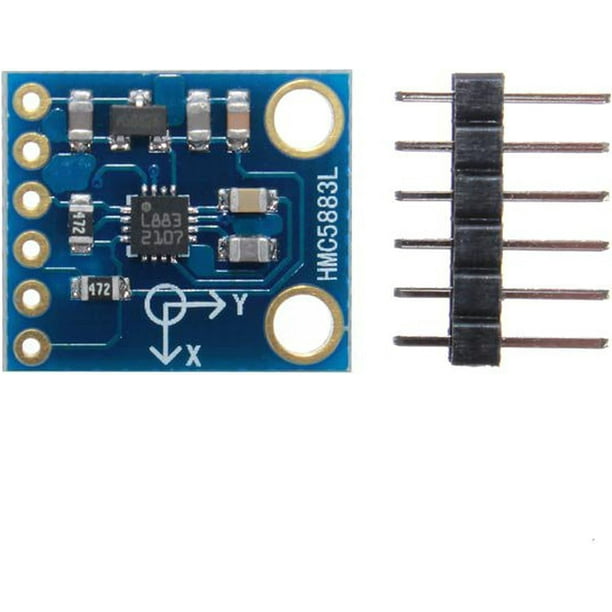 GY-271 HMC5883L Triple-axis Magnetometer Compass Board Module with I2C ...