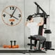 Costway Multifunction Cross Trainer Workout Machine Strength Training ...
