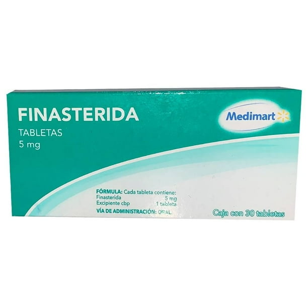 Finasterida Medimart 5 mg 30 tabletas | Walmart en línea