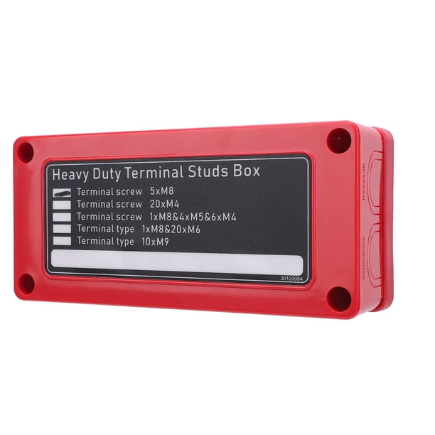 5 Way Power Distribution Block DC48V 300A M8 X 5 Heavy Duty Safe ...