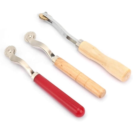 Tracing Wheel, 3pcs DIY Leather Paper Fabric Craft Sewing Wheel ...