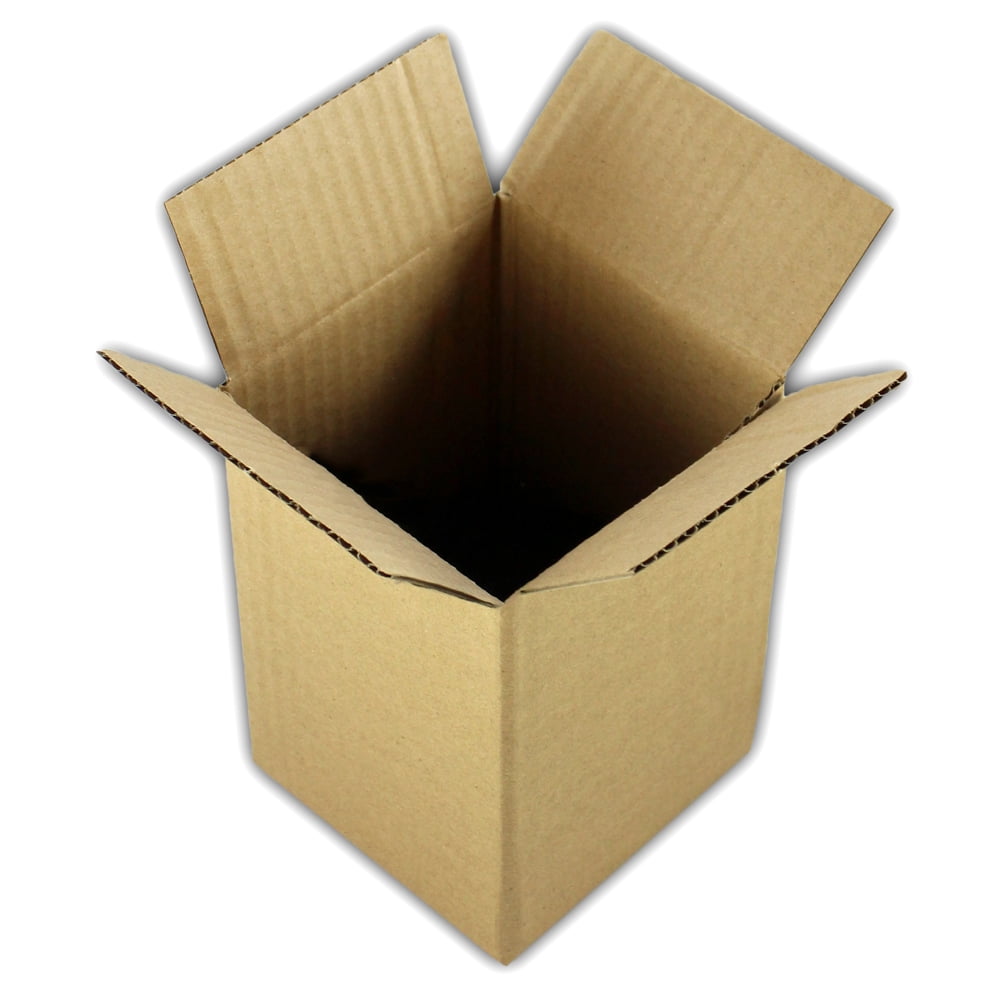 Ecoswift Brand Premium 4x4x6 Cardboard Boxes Mailing Packing Shipping