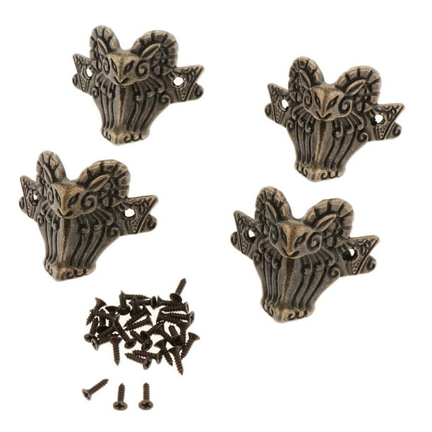 4Pcs Cabinet Cupboard Home Decorative Corner Protectors For Chest ...