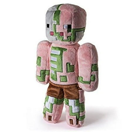 (Pink Doll-23cm) Minecraft Creeper Enderman Plush Toy Pixel Doll ...