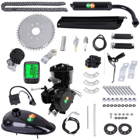 80cc 2-Stroke Upgrade Electric Bike Conversion Kit, DIY Petrol Gas ...