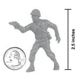 BMC Classic Plastic Army Men - 40pc Gray WW2 Soldier Figures - Made in ...