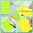 Skycase Large Supplies Sticky Notes Pads, 6 Pack Colored Lined 4x6 inch ...