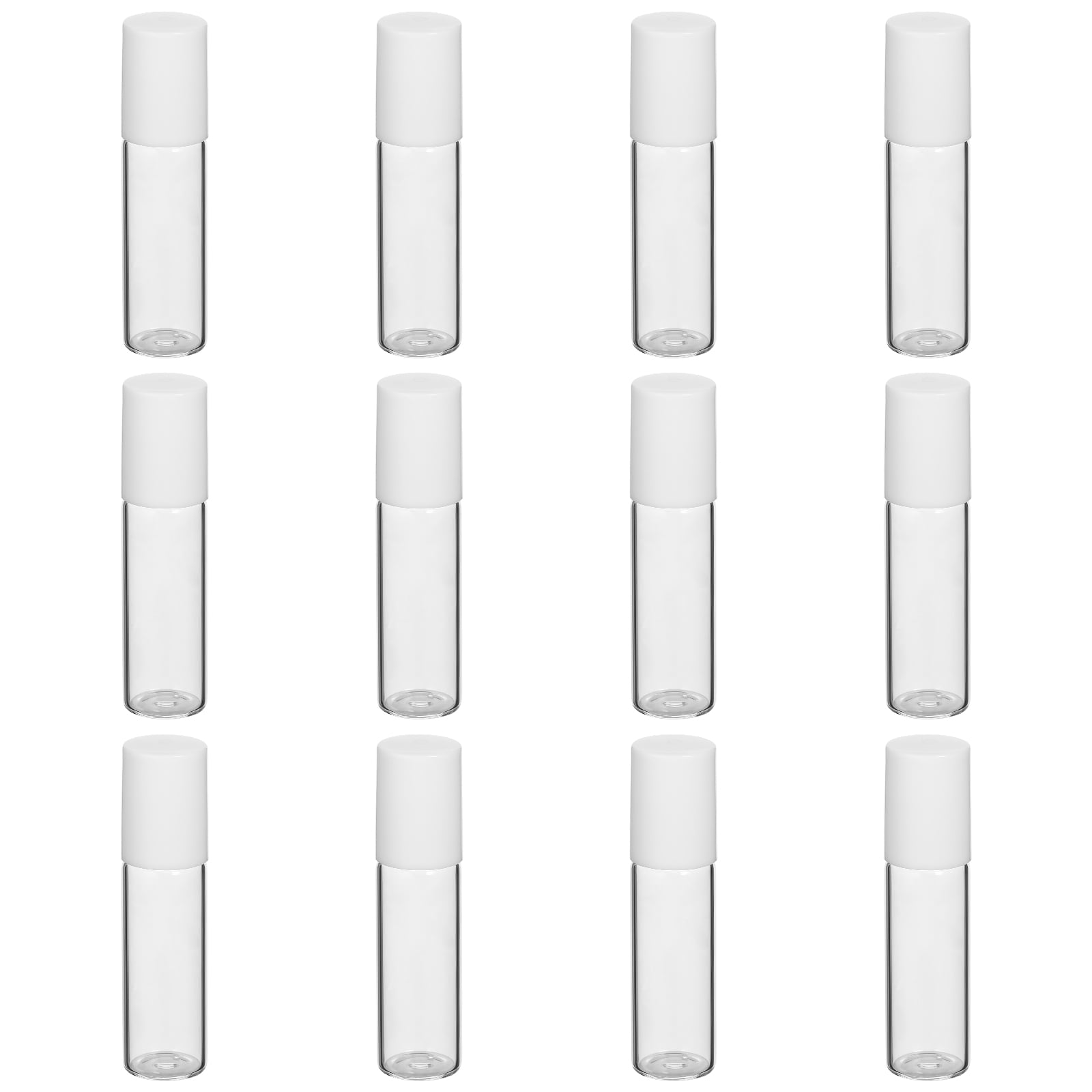 12pcs Empty Essential Oil Roller Bottles Glass Roll on Bottles ...