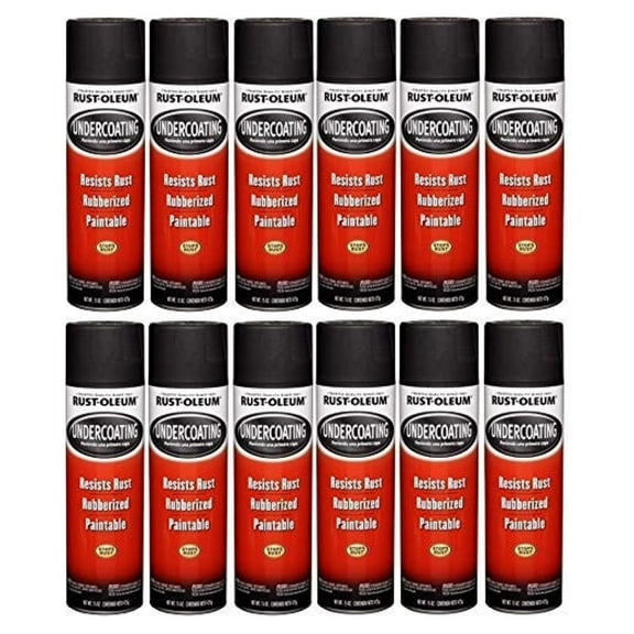 Rust-Oleum Black Rubberized Undercoating 15 oz. - Automotive Rust ...