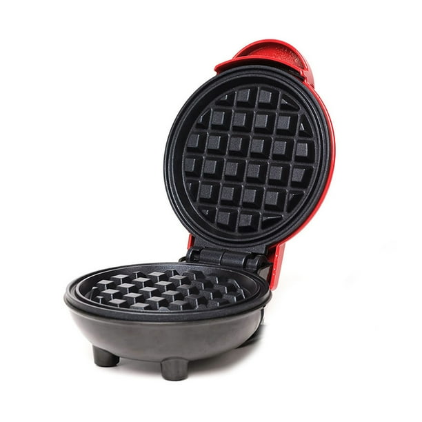 Amdohai Mini Electric Waffle Maker, Portable Electric Non-Stick Waffle ...