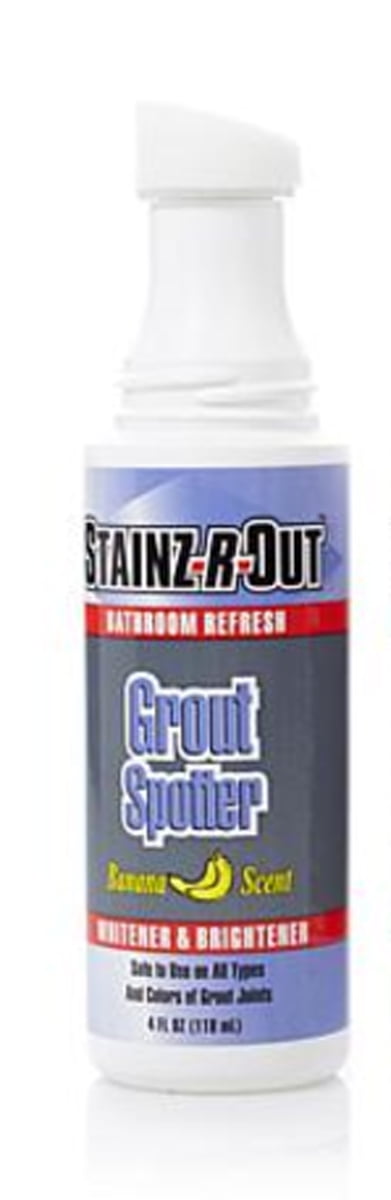 Grout Spotter 4 Oz By Stainz-r-out Cleaner Banana Scent - Walmart.com