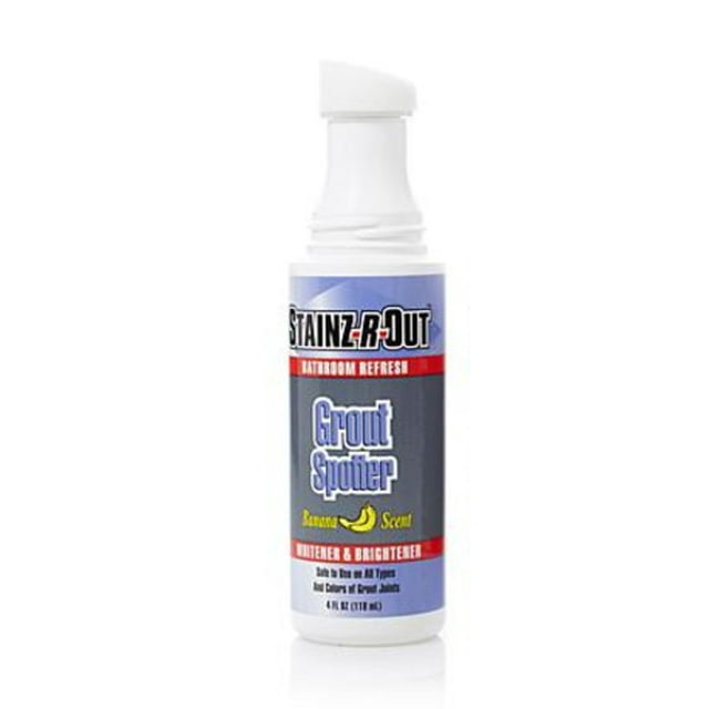 Grout Spotter 4 Oz By Stainz-r-out Cleaner Banana Scent - Walmart.com