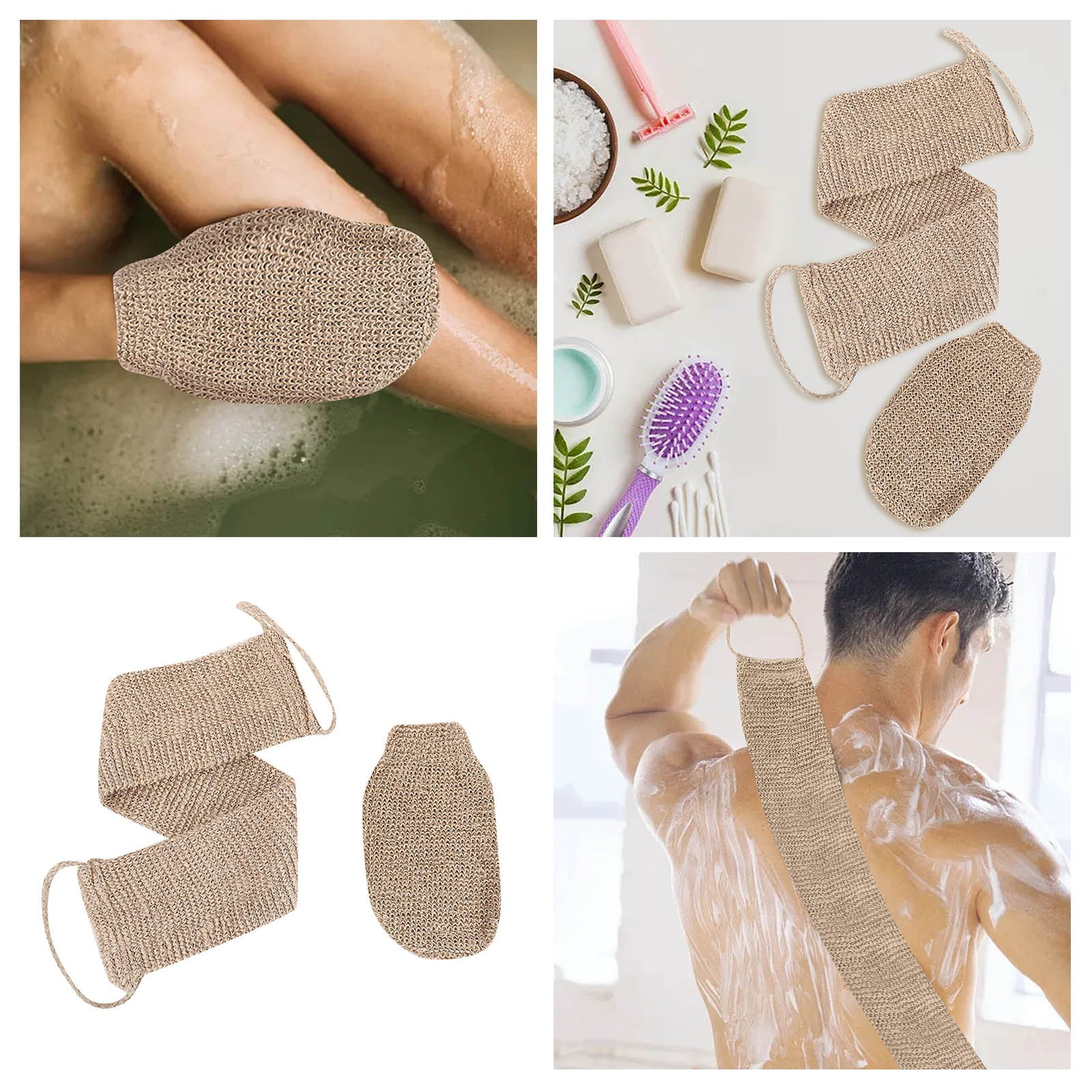 Click here for Vivavault Natural Exfoliating Back Scrubber And Bo... prices