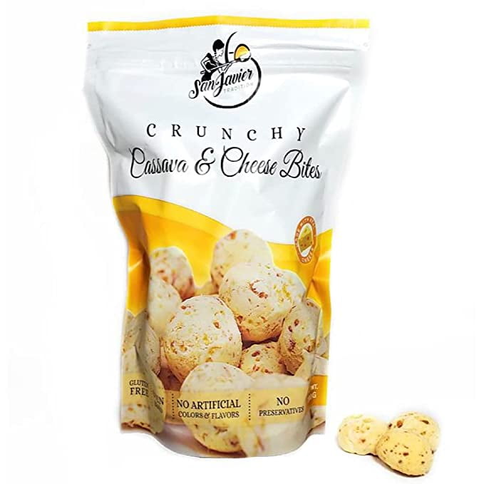 San Javier Tradition Crunchy Cassava and Cheese Bites, Made with real ...