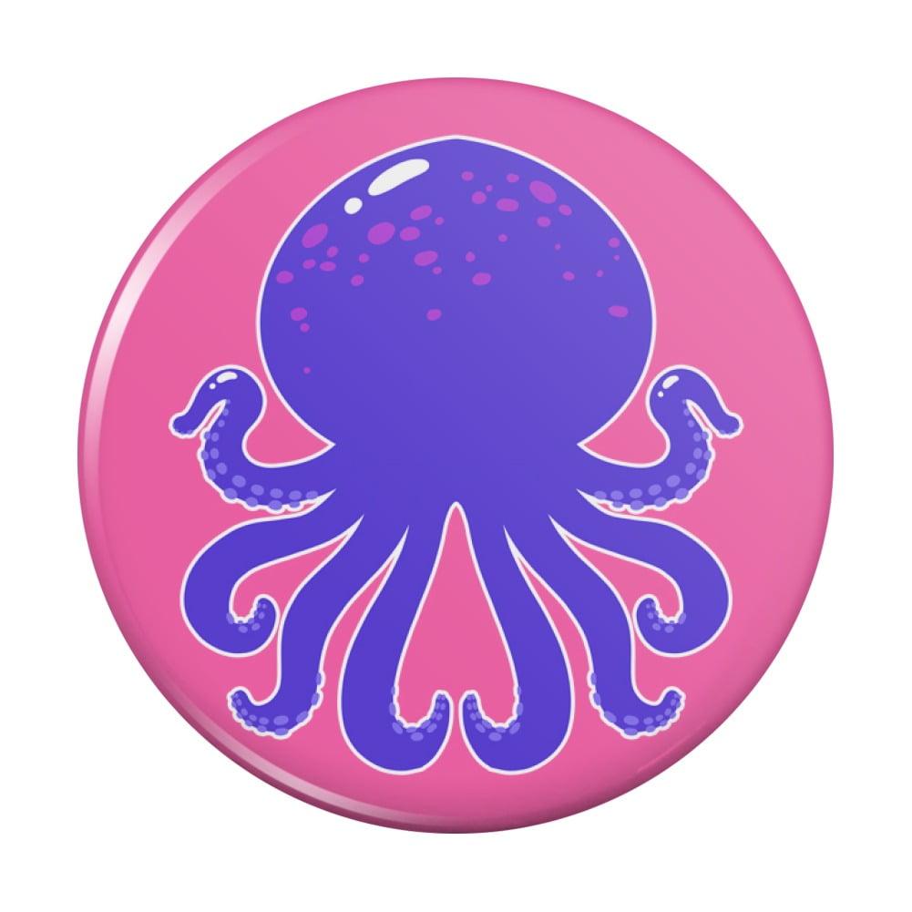 Cute Octopus Tentacles Ocean Kitchen Refrigerator Locker Button Magnet ...