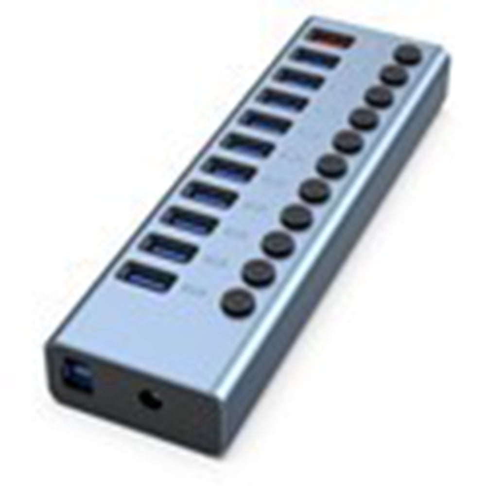 Hub USB Active 3.0 con fuente de alimentación de 36W (12V/3A), hub USB ...