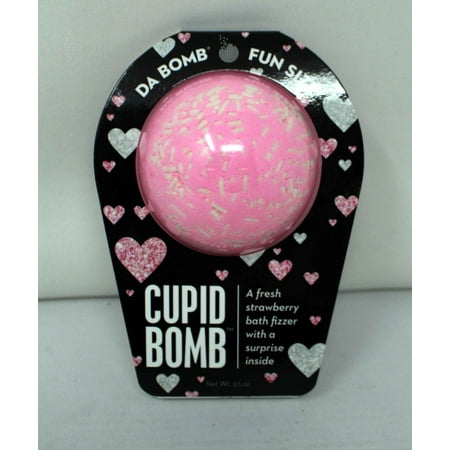 Da Bomb Bath Fizzers Strawberry Cupid Bath Bomb - 3.5oz – BrickSeek