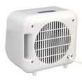 Soleil Electric Digital Ceramic Heater 1500W Indoor White - Walmart.com
