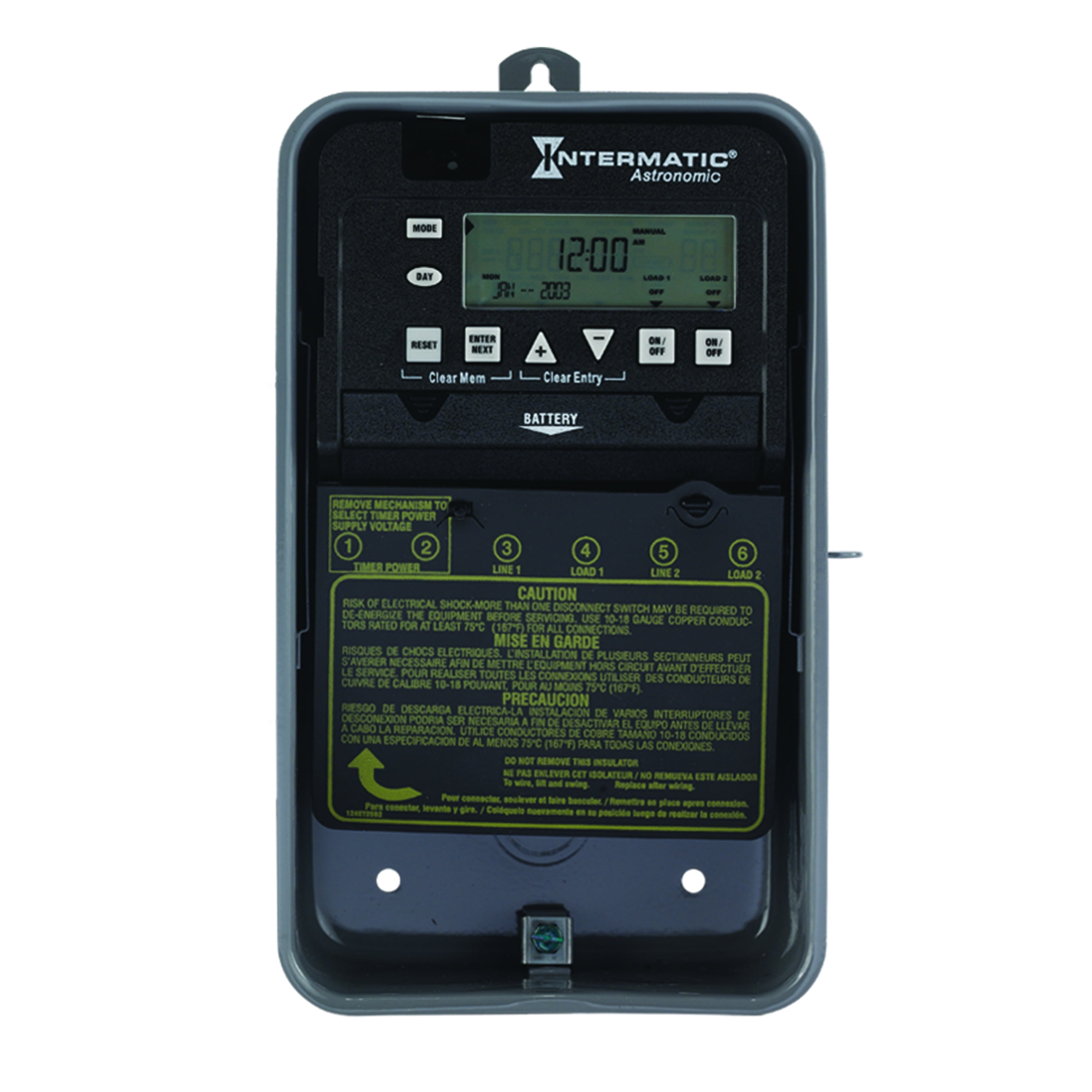 Intermatic ET8215C 120 277 V 30 A 7 Day Astronomic Electronic Time intermatic-et8215c-120-277-v-30-a-7-day-astronomic-electronic-time