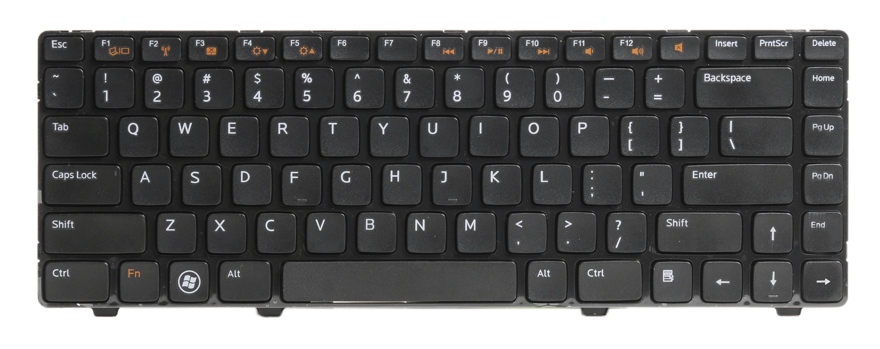Dell Inspiron 14R N4110 N4410 M411R US Keyboard Black 0X38K3 - Walmart.com