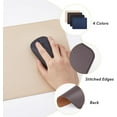 4Pcs 4 Colors PU Leather Mouse Pad Office Table Mat Rectangle Mixed ...
