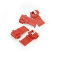 (4 pack) Ever start Electrical 4-Piece Quick Connectors, Red, Fits Car ...