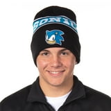 Sonic The Hedgehog Beanie Embroidered Classic Character Cuff Knit ...