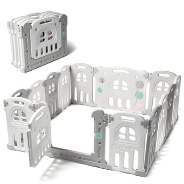 Kidzone Baby Playpen, 8-Panel Safety Gate, Child Activity Center, ASTM ...