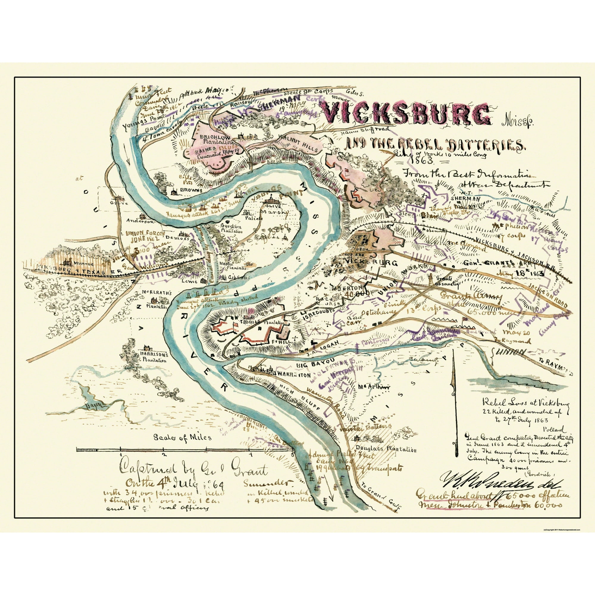 Civil War Vicksburg Ms