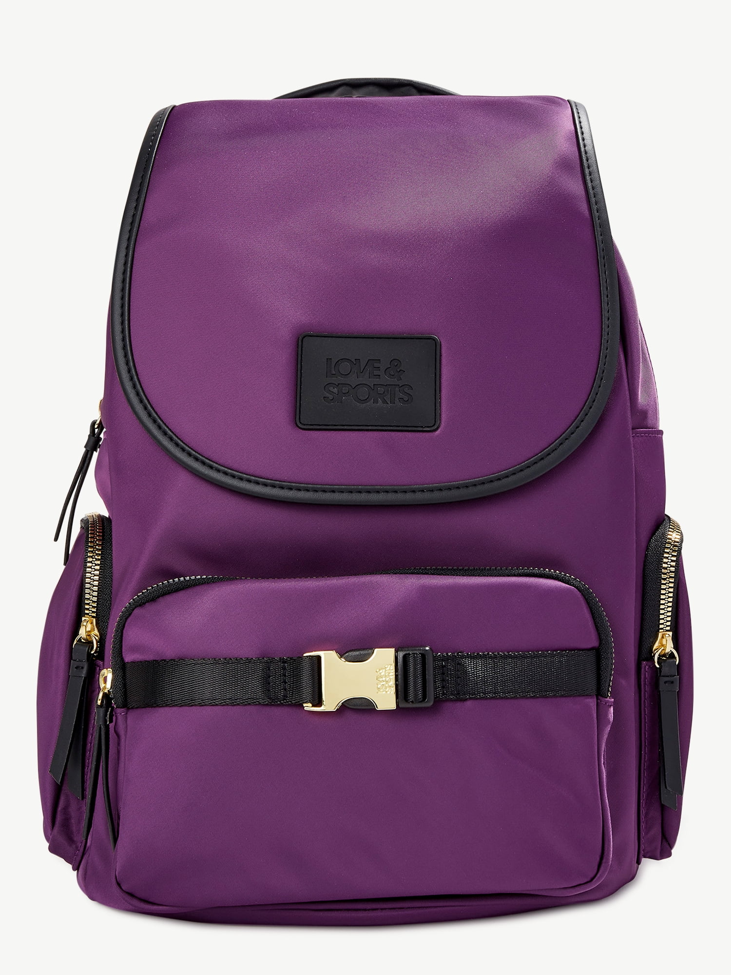 Love & Sports Women's Louie Backpack Purple - Walmart.com