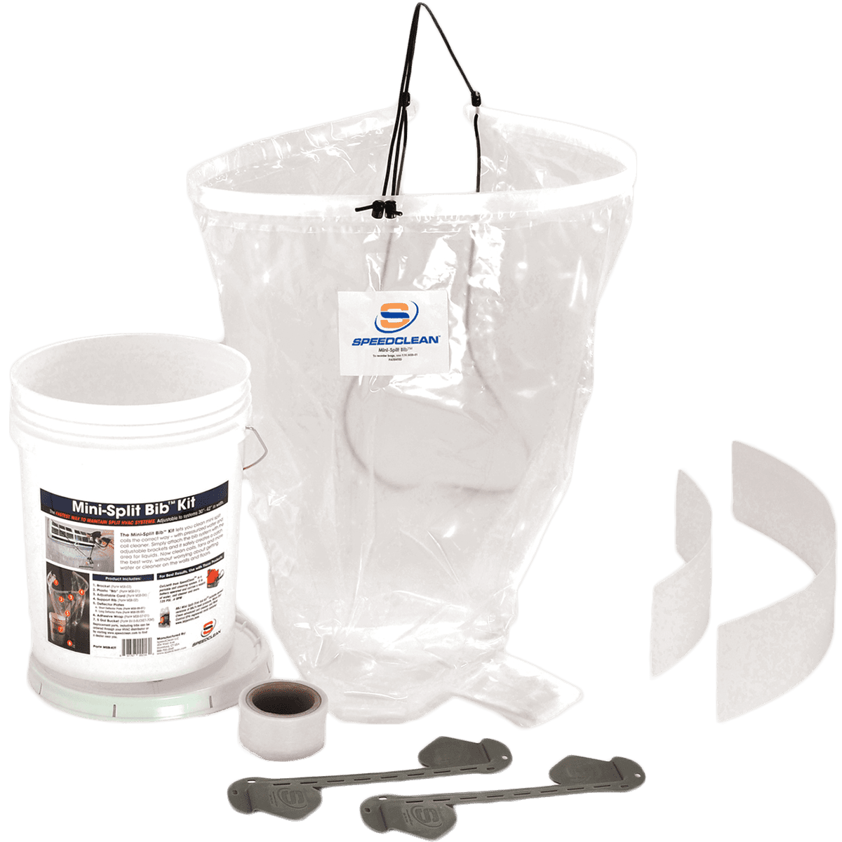 SpeedClean Mini Split Complete Bib Kit (MSB-KIT) - Walmart.com