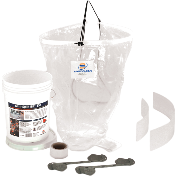 SpeedClean Mini Split Complete Bib Kit (MSB-KIT) - Walmart.com