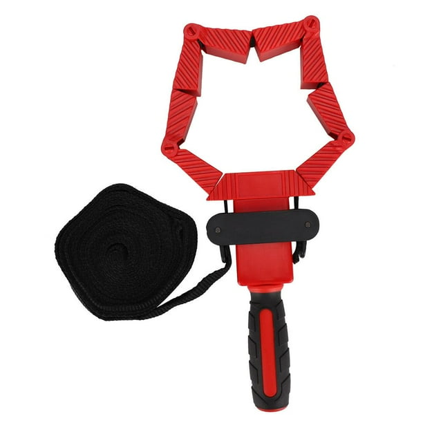 4m x 25mm Multi-Angle Woodworking Band Strap Clamp Frame Ratchet Corner ...