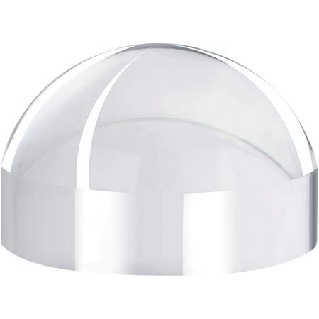 Crystal Dome Magnifier 80mm Acrylic Paperweight Reading Magnifying ...
