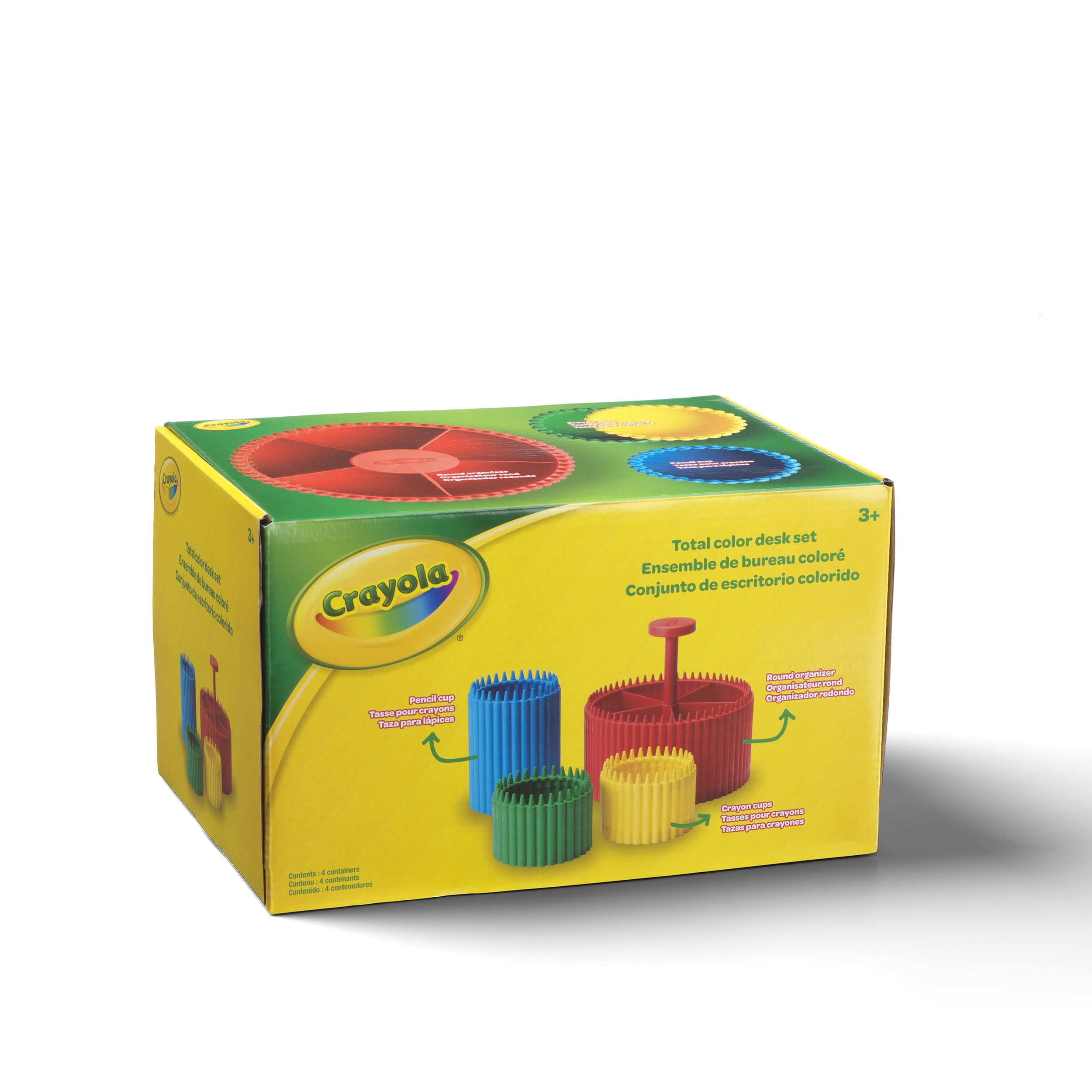 Crayola Ultimate Desk Organizers - Set of 4 - Walmart.com