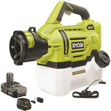 Ryobi Fogger / Mister Ryobi ONE+ 18-Volt Lithium-Ion Cordless with 2.0 ...