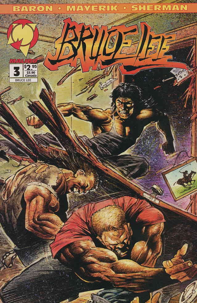 Bruce Lee #3 VF ; Malibu Comic Book - Walmart.com