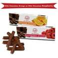 Sweet Candy Milk Chocolate Sticks, Orange Jelly and Raspberry Jelly, 2 ...