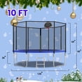 3-in-1 Toddler Swing Set with Basketball Hoop & Soccer Goals + 10FT ...