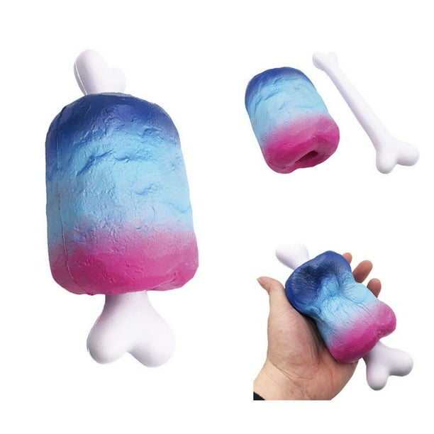 Jumbo Squishy Meat On Bone Slow Rising Cute Kid Squeeze Toy Pressure ...