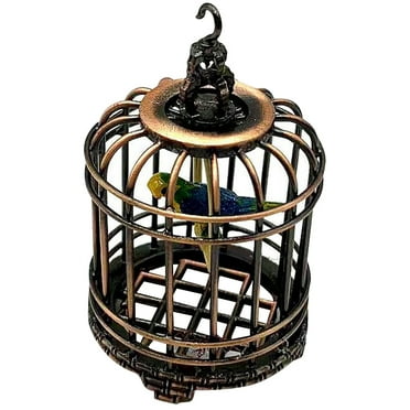 Mini Metal Wire Bird Cages, 2-3/4-inch, 12-Count - White - Walmart.com