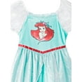 Disney Toddler Girls The Little Mermaid Ariel Aqua Nightgown Sleep ...