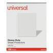 Universal Top-Load Poly Sheet Protectors, Nonglare, Economy, Letter ...