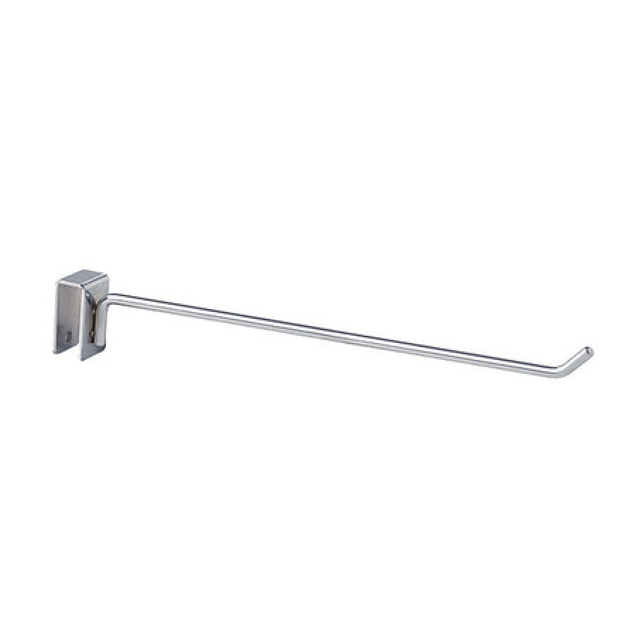 Econoco - H12 - 12" Chrome Hook for Rectangular Tubing Hangrail - Sold ...