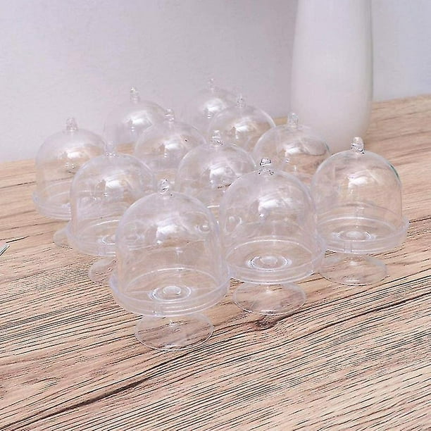 12-piece Mini Cake Stand Chocolate Cake Candy Display Board With Lid ...