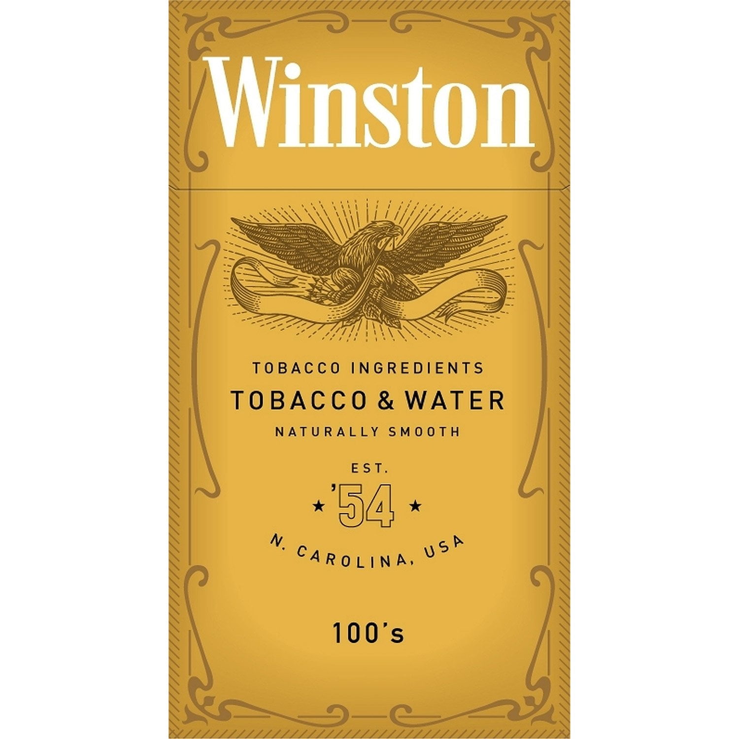 Winston Gold 100s Box (20 ct., 10 pk.) - Samsclub.com