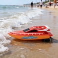 High-Speed RC Boat for Kids, 2.4GHz Remote Control Speedboat Toy, 4-Way ...