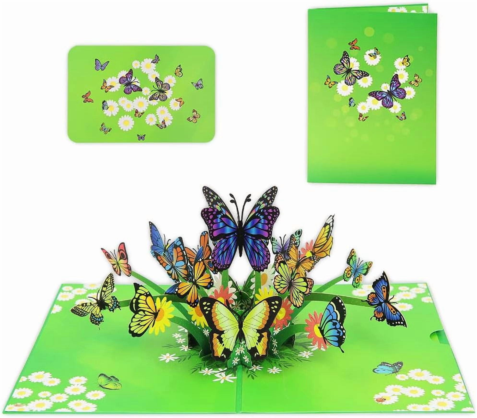 xianyou-Flying Butterflies, Butterfly Pop Up Card, Butterfly Happy ...