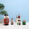 CYFW 1 Set Nutcracker Russian Nesting Toys Wooden Stacking Dolls ...