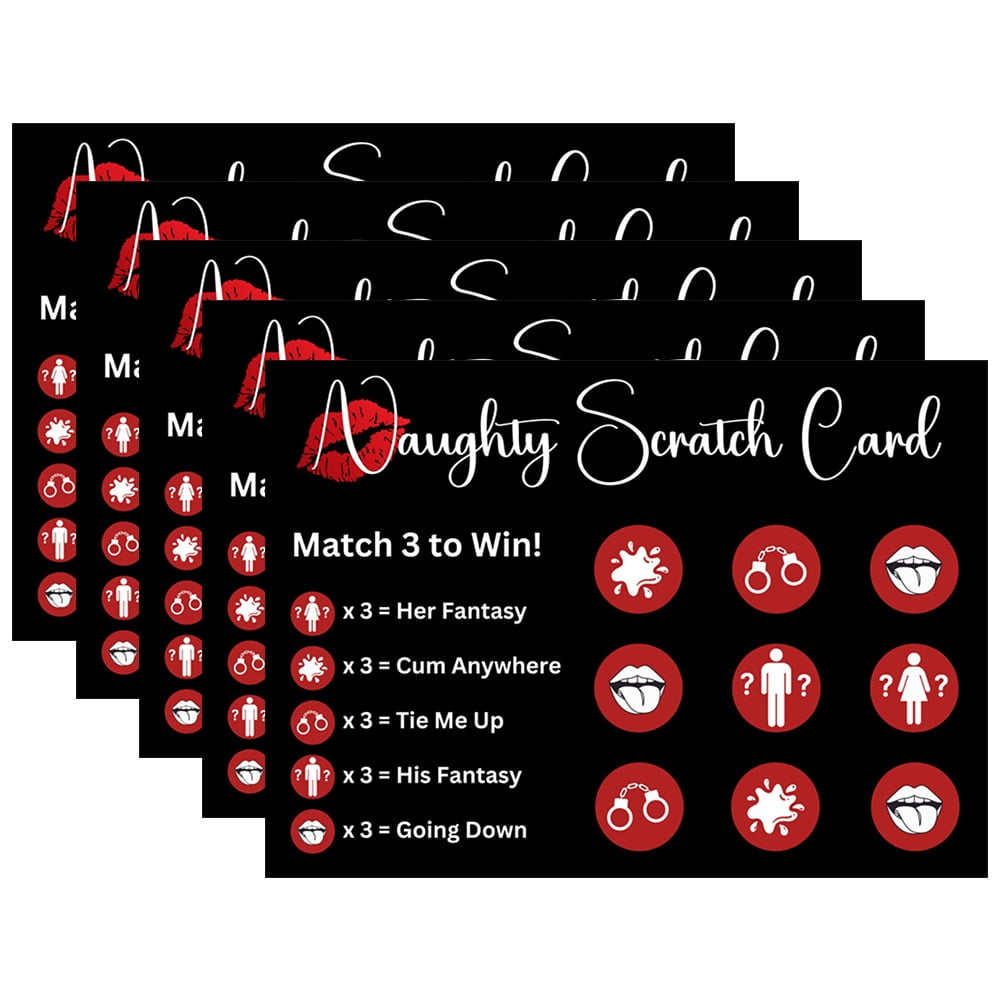 Lotería para Adultos Tarjeta Rasca Y Gana Posición Sexy 5 Juego Color ...